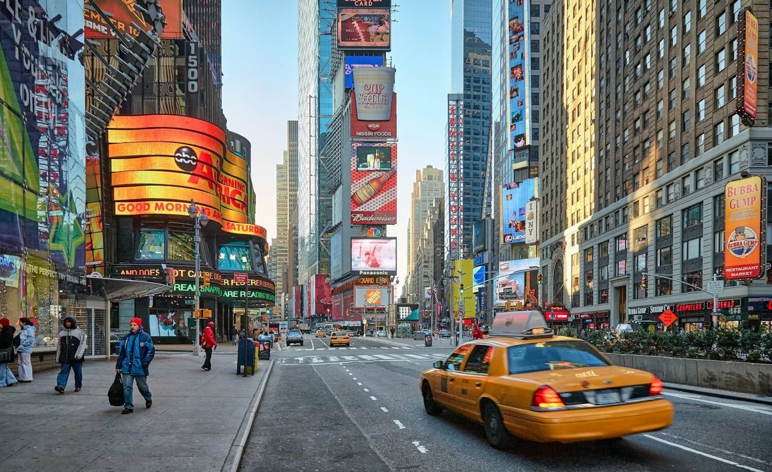 Times Square Transportation Guide: How to Get Around Easily • Over Here ...
