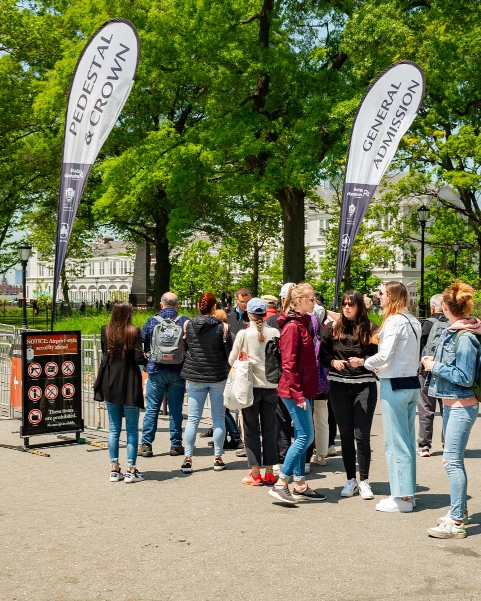 Statue-of-Liberty-security • Over Here New York