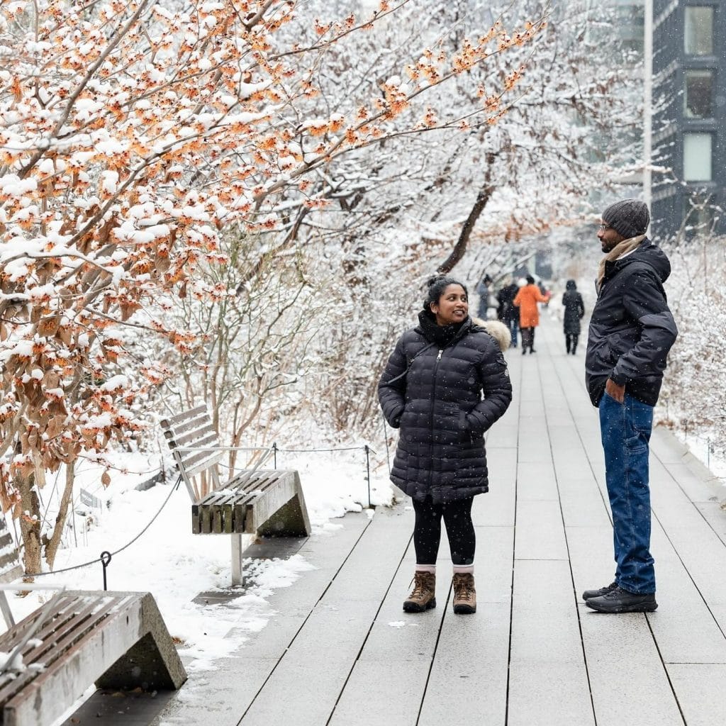 Is The High Line Worth It in Winter? Yes! • Over Here New York